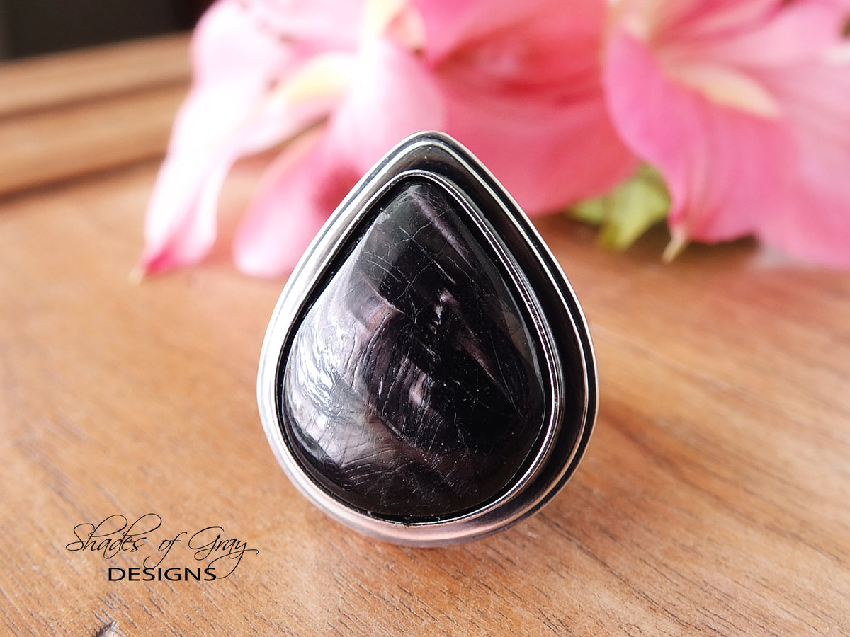 Hypersthene Ring or Pendant (Choose Your Size) – Shades of Gray Designs